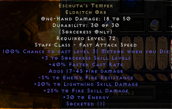 Diablo 2R: Hydra Sorc Build Guide